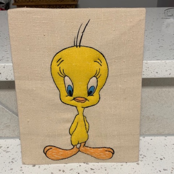 Vintage | Wall Decor | Warner Bros Vintage Tweety Bird Sampler | Poshmark